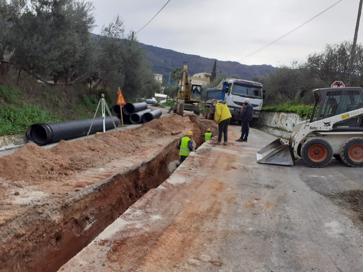 ΚΑΤΑΣΚΕΥΗ ΤΜΗΜΑΤΩΝ ΔΙΚΤΥΩΝ ΟΜΒΡΙΩΝ ΣΕ ΔΙΑΦΟΡΕΣ ΠΕΡΙΟΧΕΣ ΤΟΥ ΔΗΜΟΥ ...
