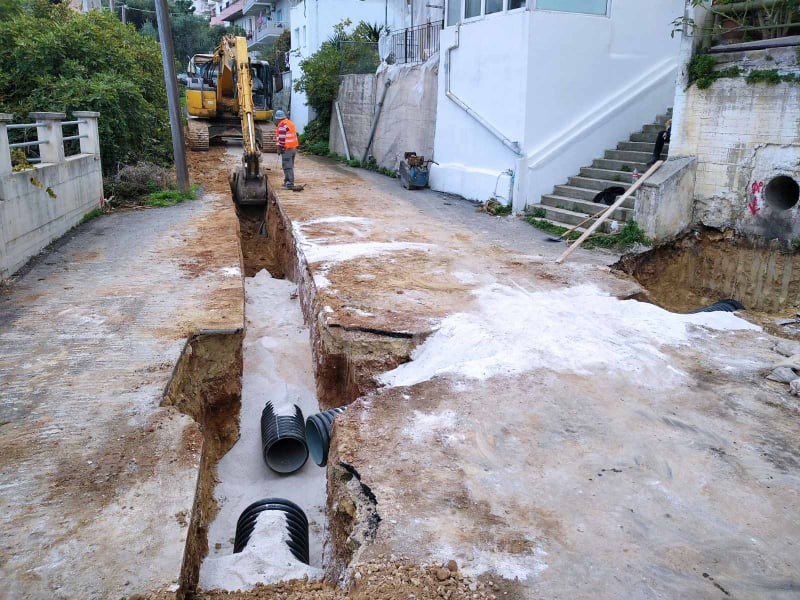 ΚΑΤΑΣΚΕΥΗ ΤΜΗΜΑΤΩΝ ΔΙΚΤΥΩΝ ΟΜΒΡΙΩΝ ΣΕ ΔΙΑΦΟΡΕΣ ΠΕΡΙΟΧΕΣ ΤΟΥ ΔΗΜΟΥ ...